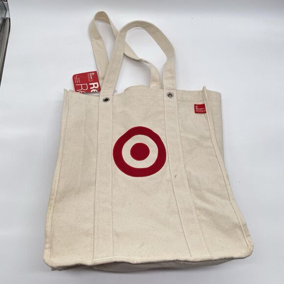 Target | Bags | New Rare 208 Target Canvas Reusable Shopping Bag 00 ...